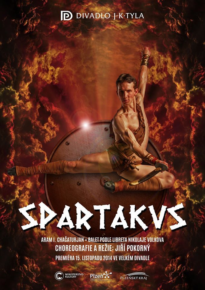 Premiéra baletu Spartakus v Plzni již za několik dní - Taneční aktuality